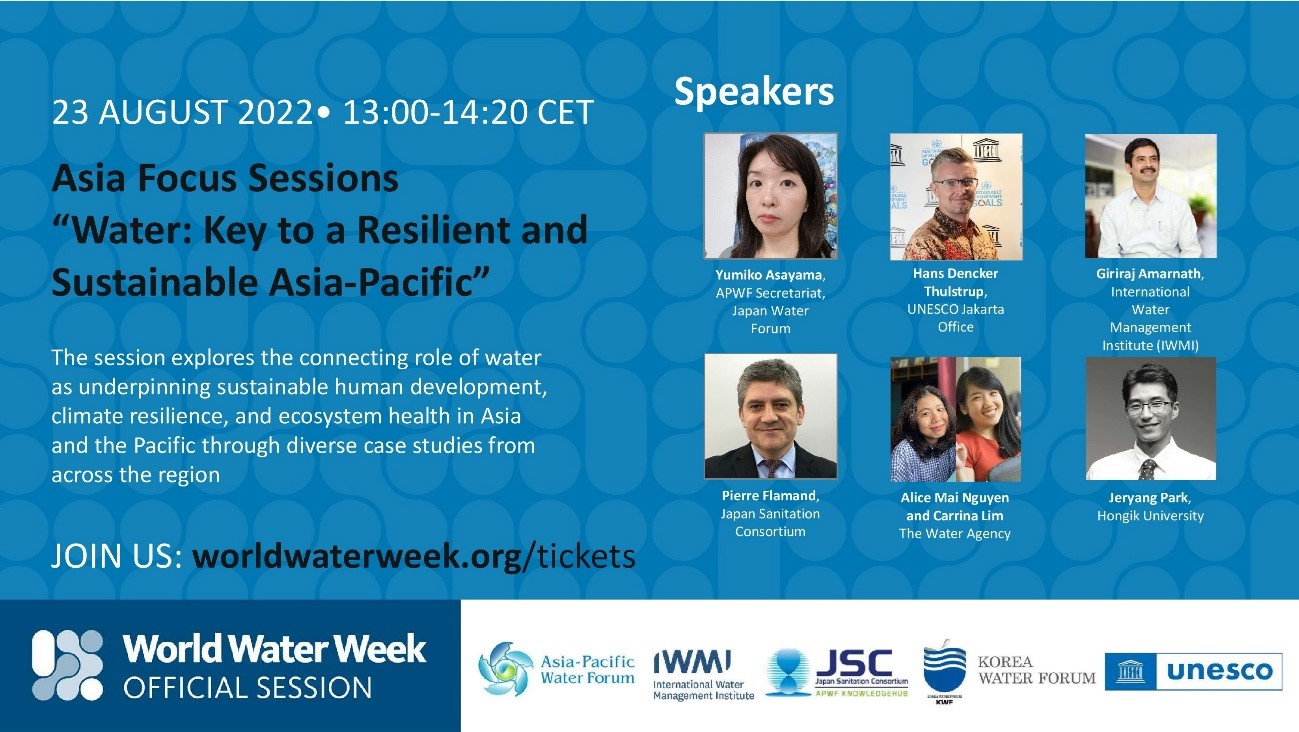 Outcomes of the session about Water Cycle Management: Key to a ...