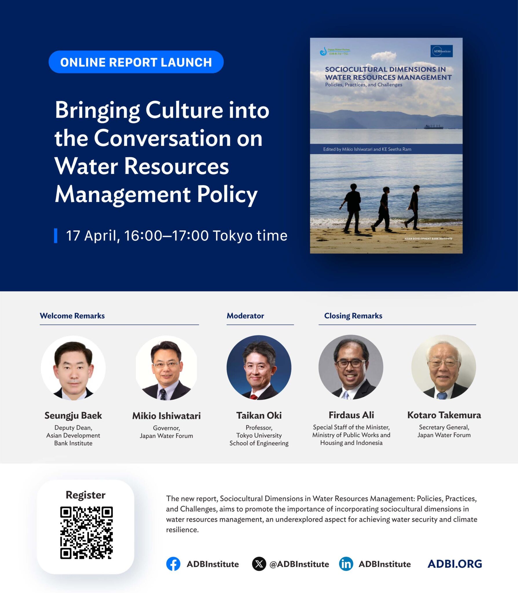 Online Report Launch: Bringing Culture into the Conversation on Water ...